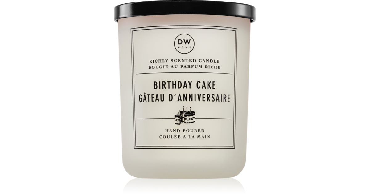 DW Home Signature Birthday Cake bougie parfumée | notino.be