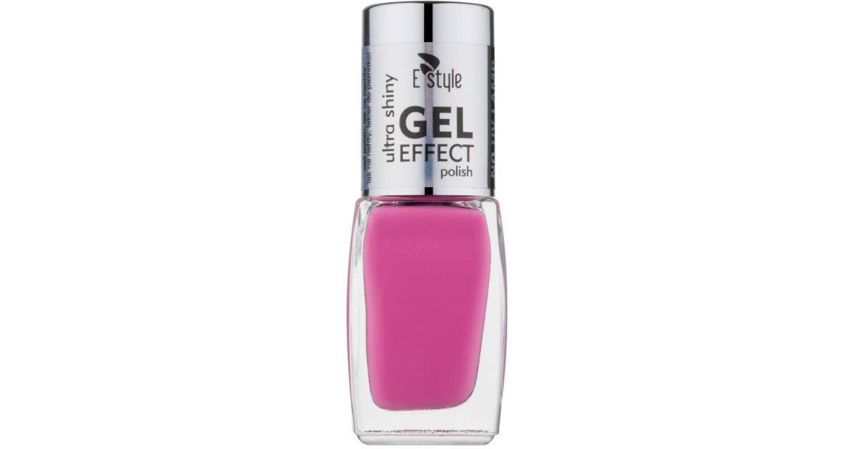 E style Gel Effect Gel-Lack für Fingernägel - keine UV/LED Lampe ...