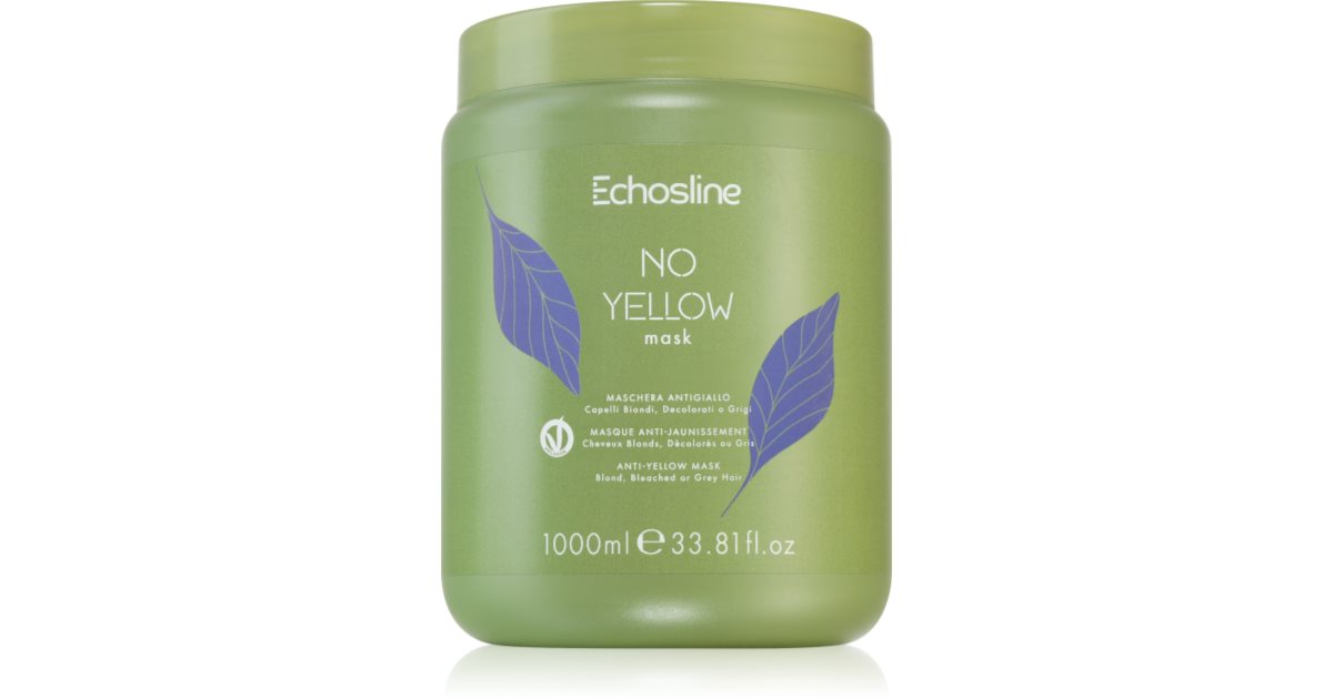 Echosline No Yellow Mask Hair Mask neutralising yellow tones | notino.ie