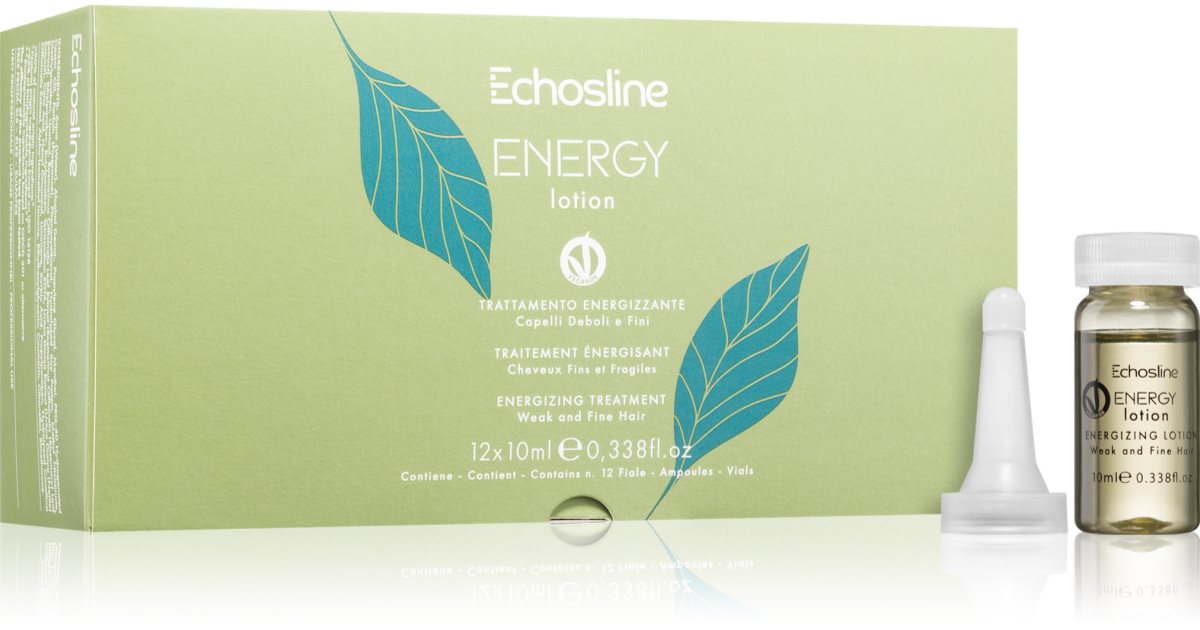 Echosline ENERGY LOTION ampoule for hair loss | notino.co.uk