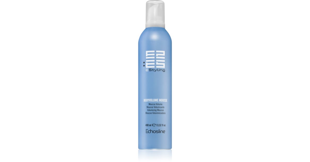 Echosline E-Styling Bodyvolume Mousse Styling Foam for hair volume ...