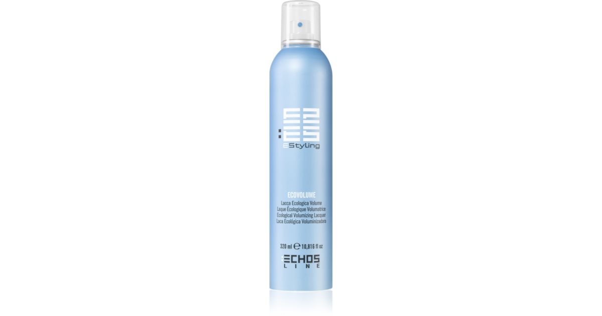 Echosline E-Styling Ecovolume light-hold hairspray for hair volume ...
