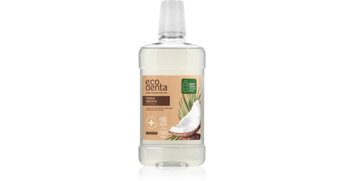 Ecodenta Cosmos Organic Minty Coconut burnos skalavimo skystis | notino.lt
