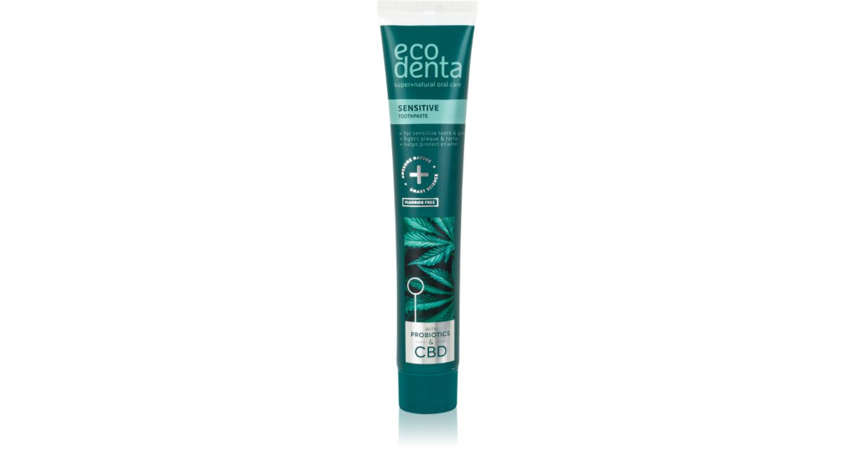 Ecodenta Sensitive CBD bioactive toothpaste with CBD | notino.co.uk