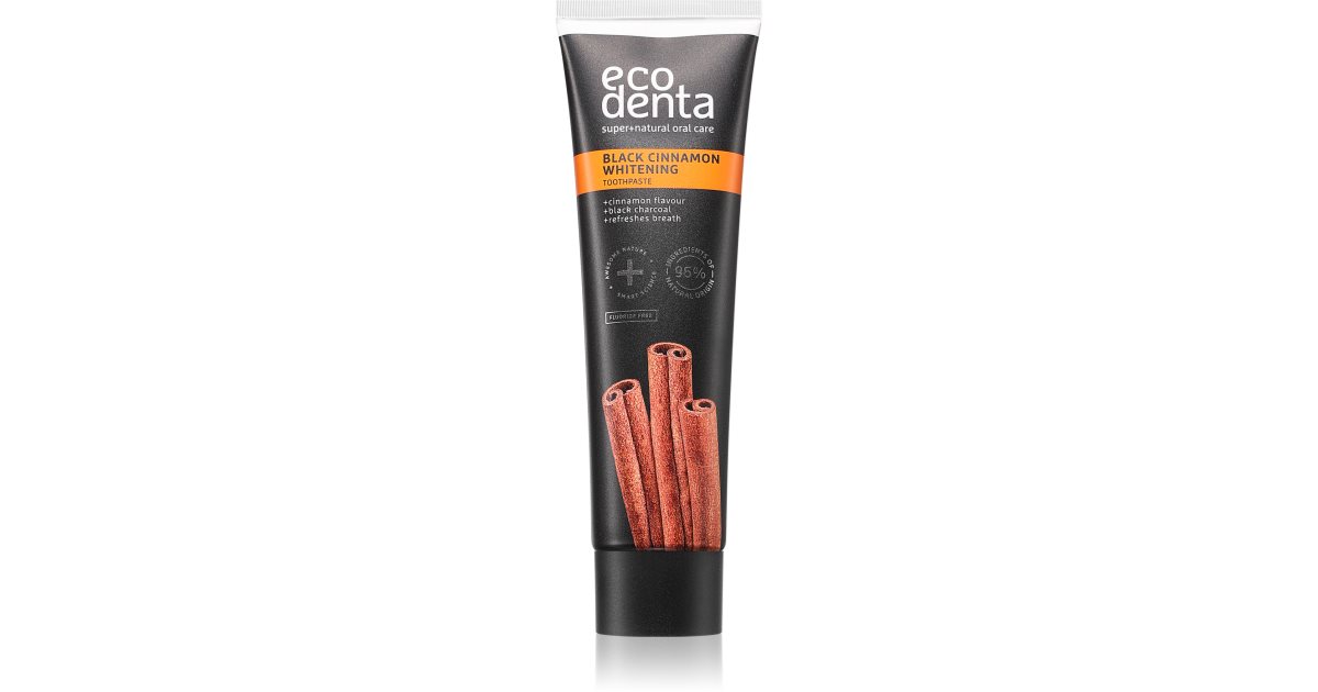 Ecodenta Black Cinnamon Whitening whitening toothpaste | notino.co.uk
