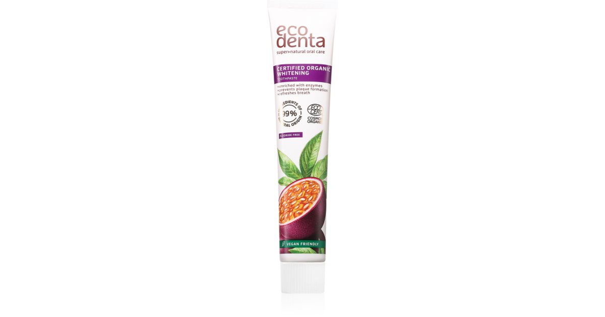 Ecodenta Certified Organic whitening toothpaste | notino.co.uk