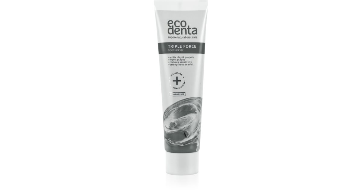 Ecodenta Expert Triple Force Fluoride Free Toothpaste with triple ...