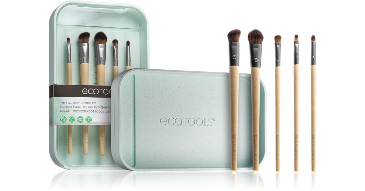 EcoTools Daily Defined Eye kit de pinceaux | notino.fr