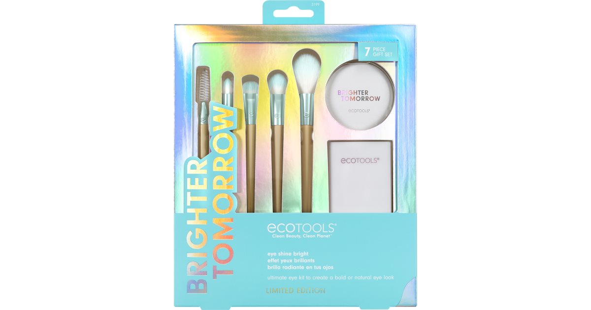 EcoTools Brighter Tomorrow Eye Shine Bright Brush Set (For Perfect Look ...