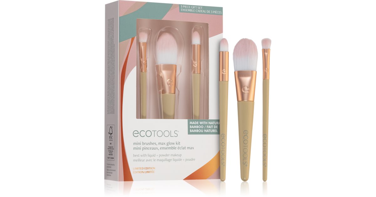 EcoTools Glow Collection Max Glow mini brush set | notino.co.uk