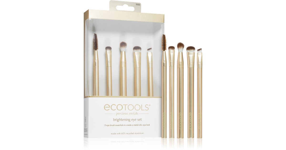 EcoTools Precious Metals kit de pinceaux (yeux) | notino.fr