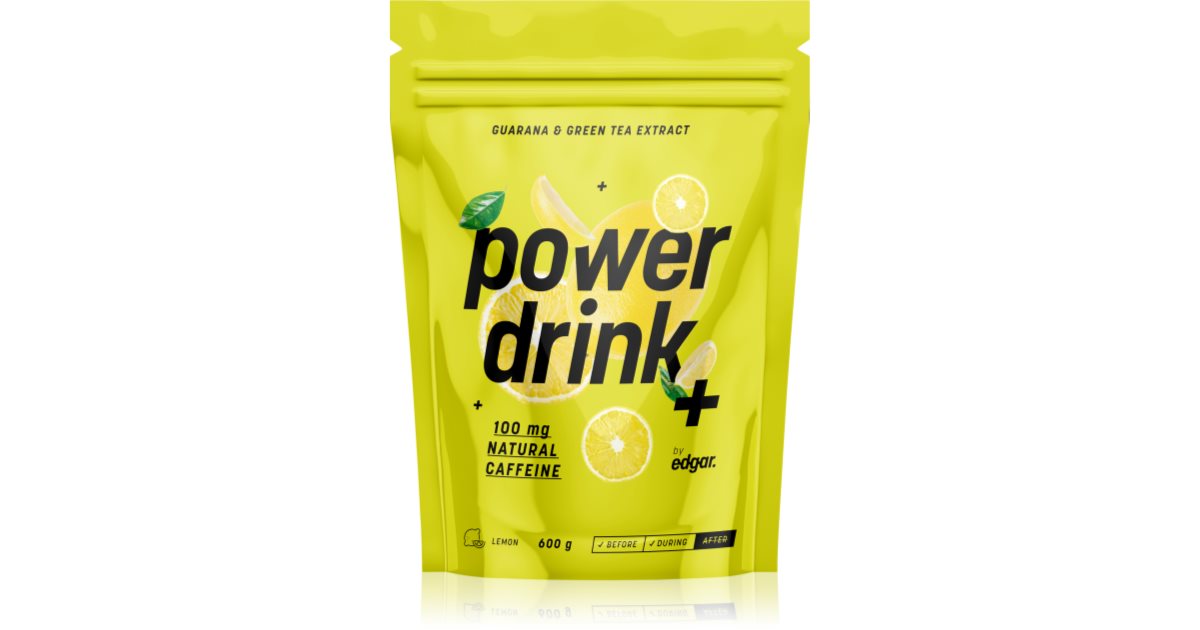 Edgar Power Drink + podpora športového výkonu s kofeínom recenzia ...
