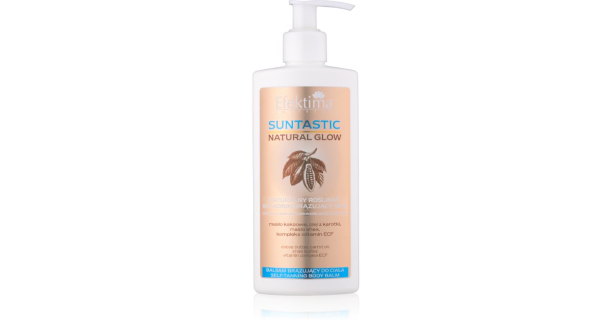 Efektima Institut Suntastic Natural Glow samoopalovací balzám na tělo ...