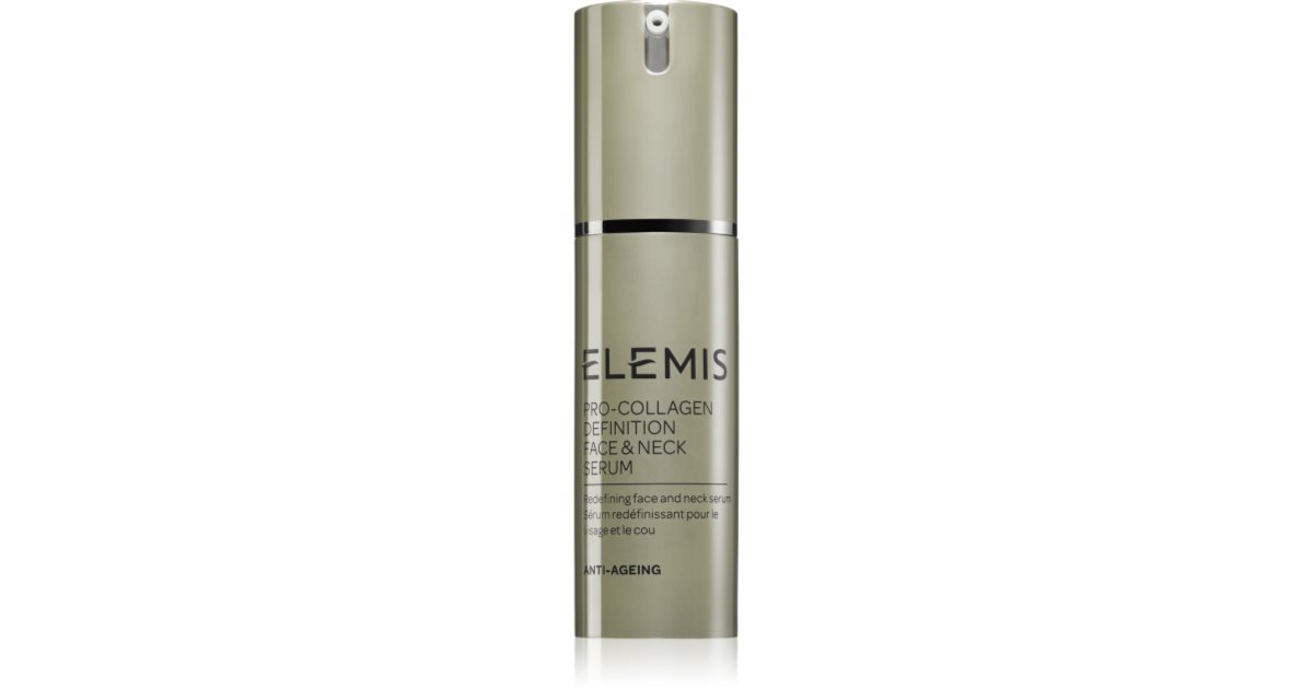 Elemis Pro-Collagen Definition Face & Neck Serum Lifting and Firming ...