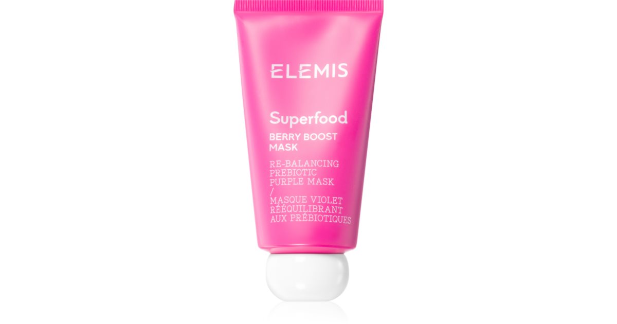 Elemis Superfood Berry Boost Mask głęboko oczyszczająca maska matująca