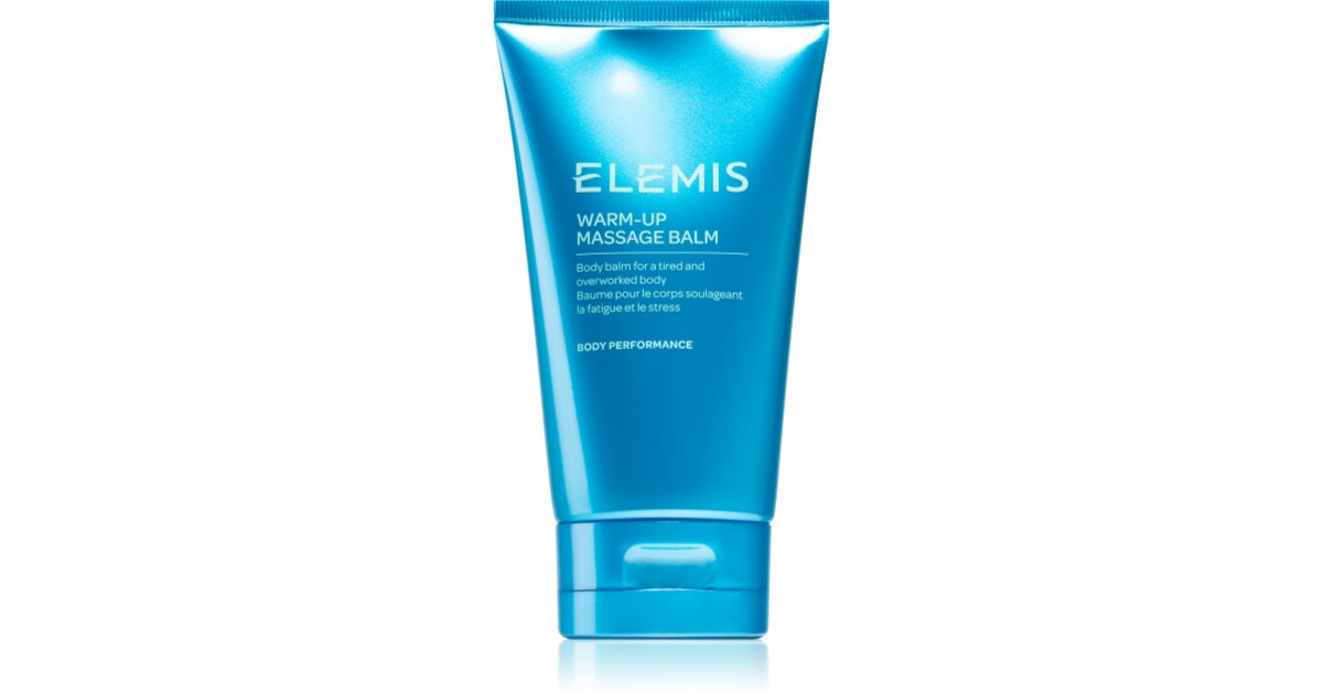 Elemis Body Performance Warm Up Massage Balm Baume De Massage Relaxant Avec Effet Réchauffant