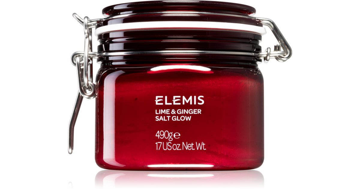 Elemis Body Exotics Lime and Ginger Salt Glow refreshing body scrub ...