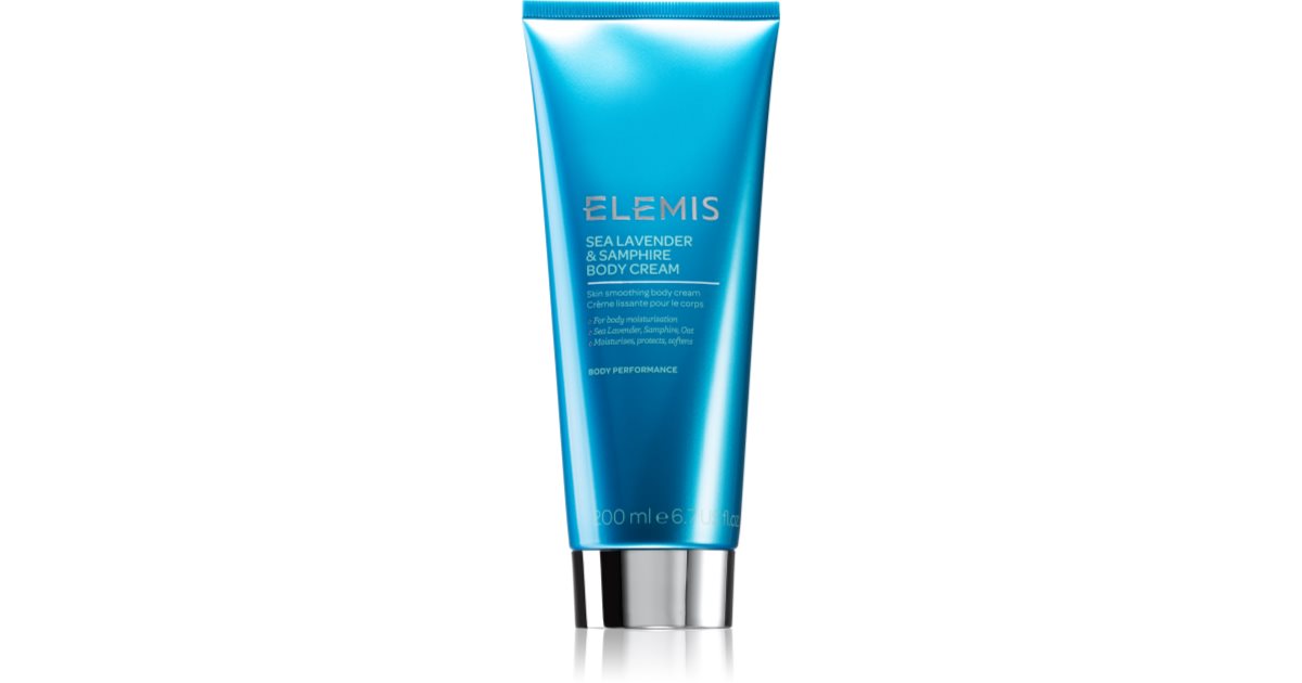 Elemis Body Performance Sea Lavender & Samphire Body Cream moisturizing ...