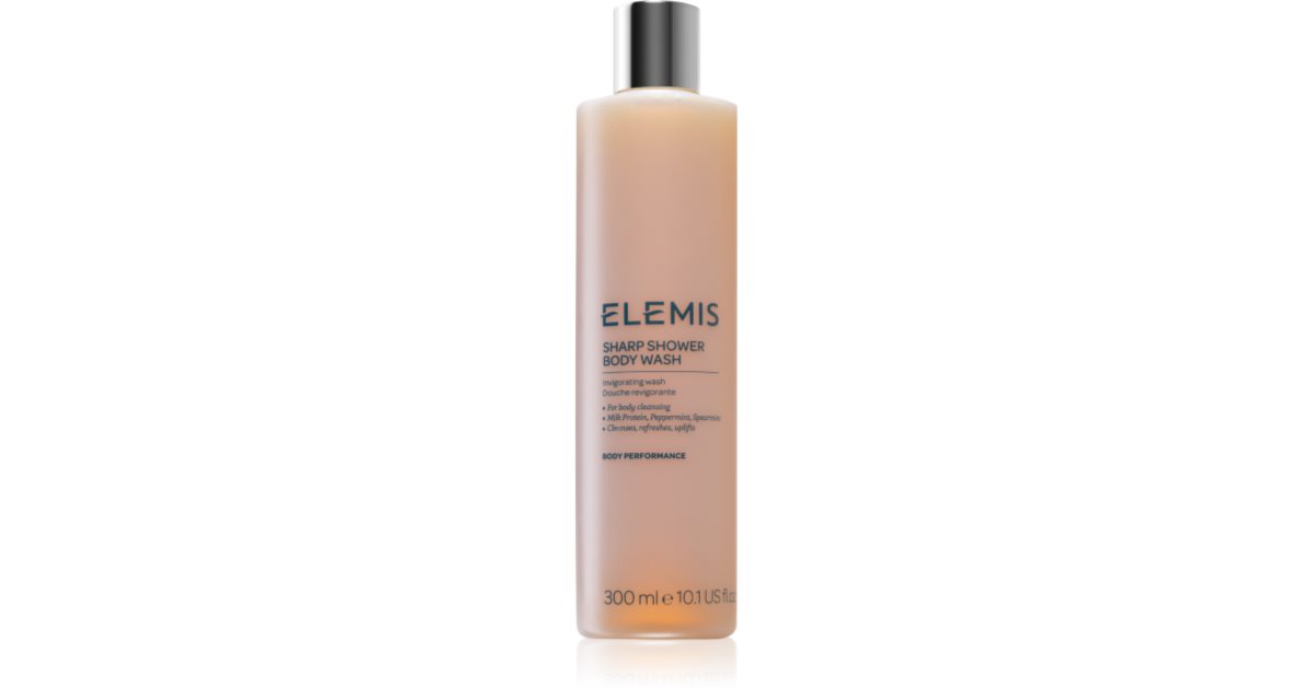 Elemis Body Performance Sharp Shower Body Wash energising shower gel ...