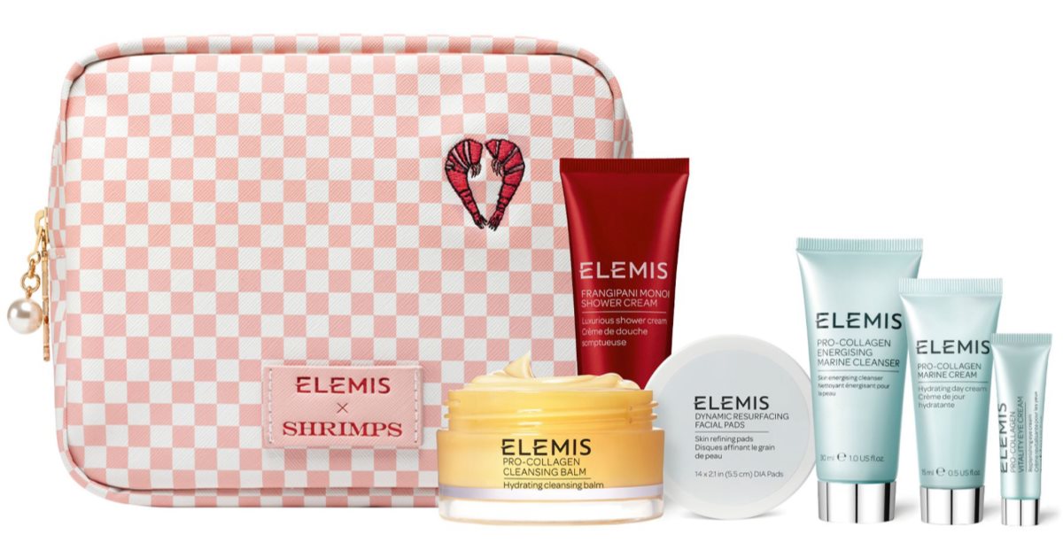 Elemis x Shrimps Travel Icons подаръчен комплект (за перфектна кожа ...