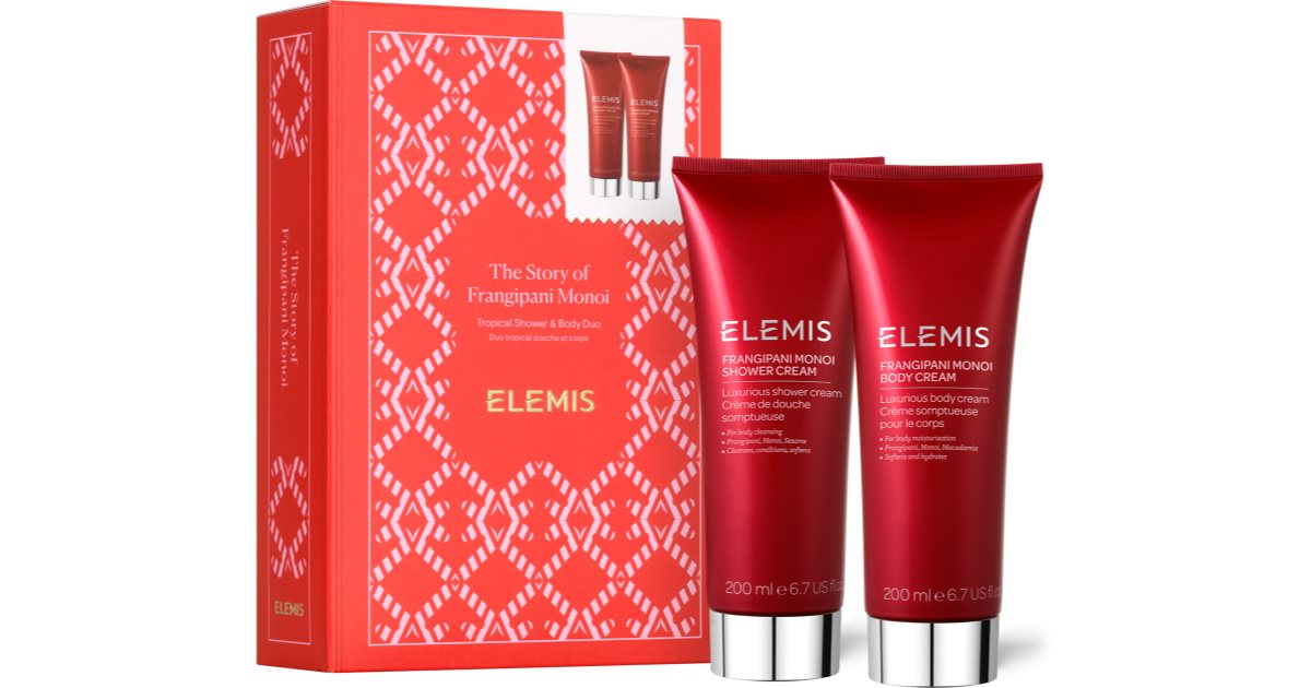 Elemis Body Exotics The Story of Frangipani Monoi coffret (para corpo ...