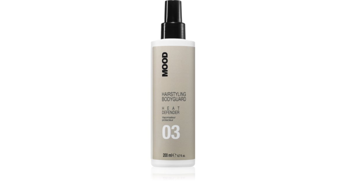 MOOD Hairstyling Bodyguard Heat Defender Heat Protection Hair Spray ...