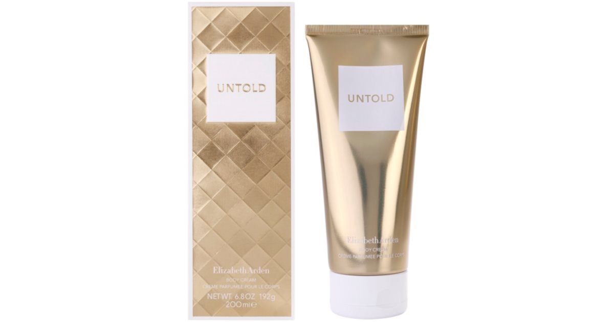 Elizabeth Arden Untold Body Cream for Women 200 ml | notino.co.uk