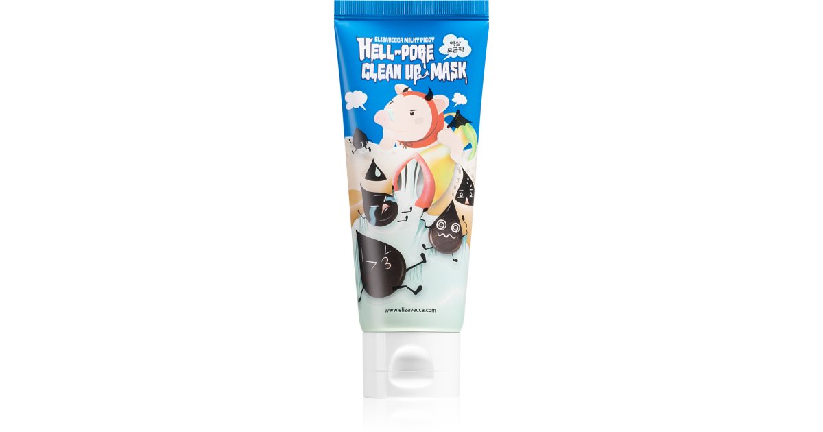 Elizavecca Milky Piggy Hell-Pore Clean Up Mask peel-off gel mask to ...