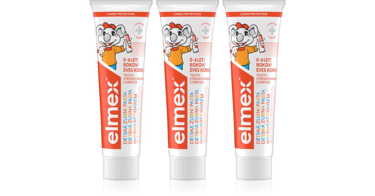 Elmex Caries Protection Kids toothpaste for children | notino.co.uk