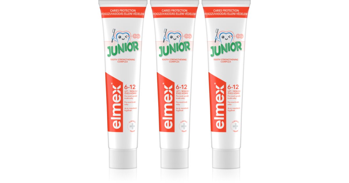 Elmex Junior 6-12 Years toothpaste for children | notino.co.uk