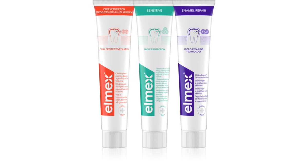 Elmex Mix Trio toothpaste | notino.co.uk