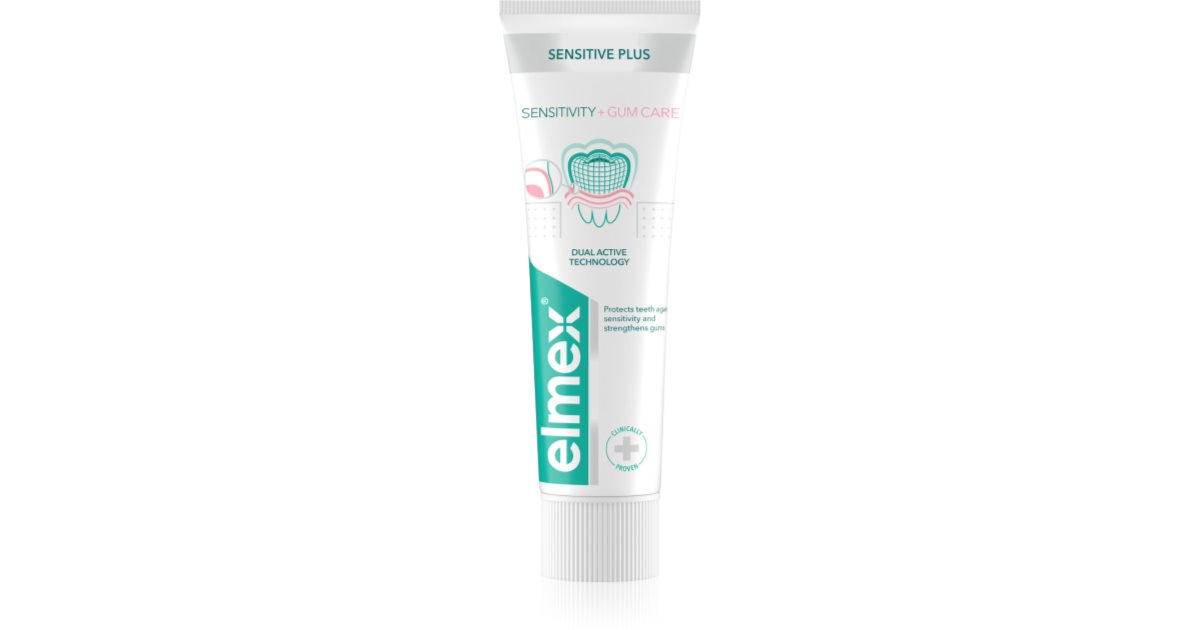 Elmex X Přepsat Sensitivity & Gum Care dentifrice pour dents sensibles ...