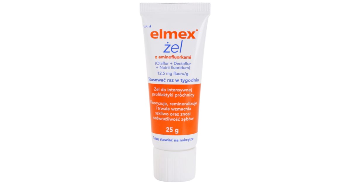 Elmex Caries Protection gel dental protección dental anti-caries ...