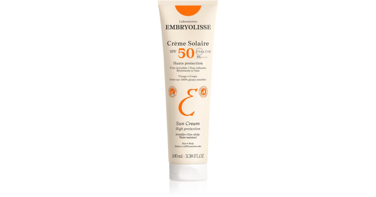 Embryolisse Sun Protection waterproof sunscreen SPF 50 | notino.co.uk