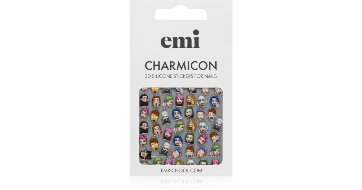 emi Charmicon Emoji Nail Stickers 3D | notino.ie