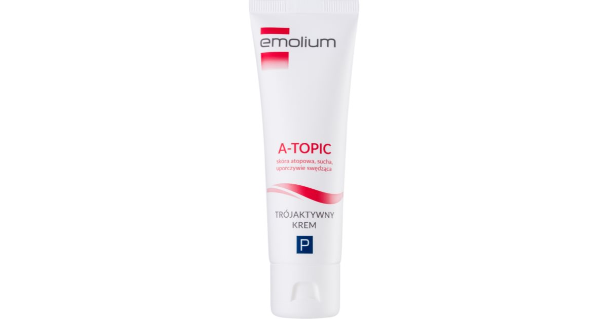 Emolium Skin Care A-topic Triple-Action Cream For Dry To Atopic Skin ...