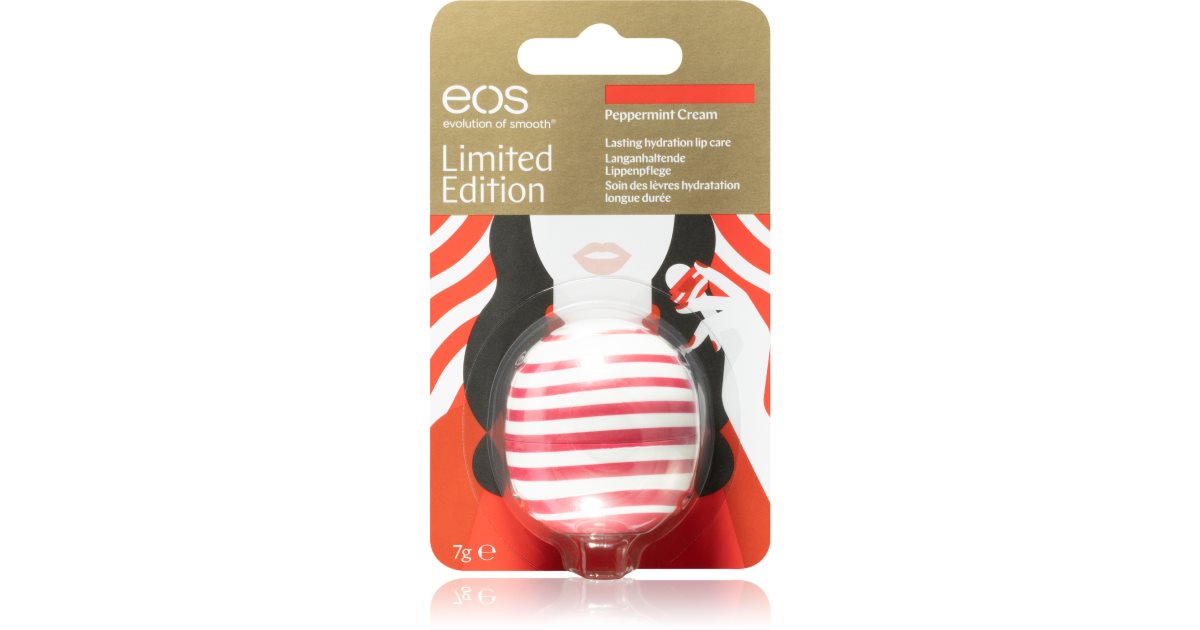 EOS Peppermint Cream bálsamo labial | notino.pt