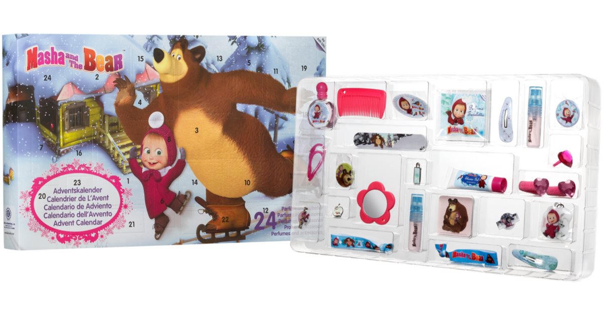 EP Line Masha and The Bear Advent Calendar for Kids | notino.co.uk