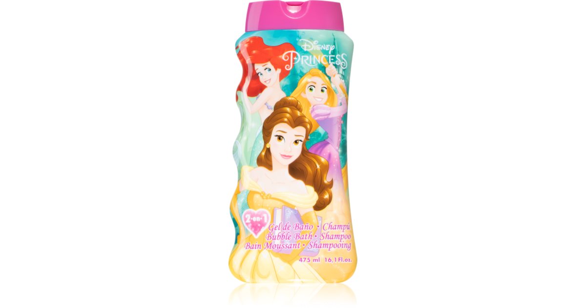 Disney Princess Bubble Bath and Shampoo τζελ για ντους και μπάνιο για ...