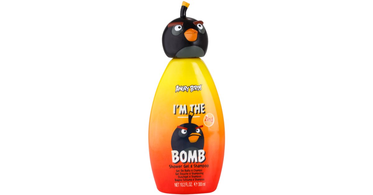 EP Line Angry Birds I'm the Bomb Shampoo And Shower Gel 2 in 1 | notino ...