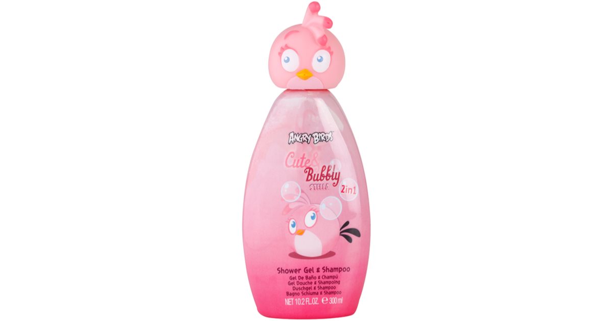 EP Line Angry Birds Cute Bubbly Shampoo And Shower Gel 2 in 1 | notino ...