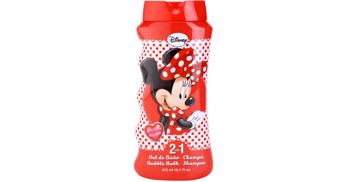 Disney Minnie Mouse Shampoo & Shower Gel Shampoo And Shower Gel 2 in 1 ...