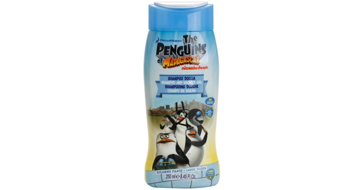EP Line The Penguins Of Madagascar Shower Gel And Shampoo 2 In 1 ...