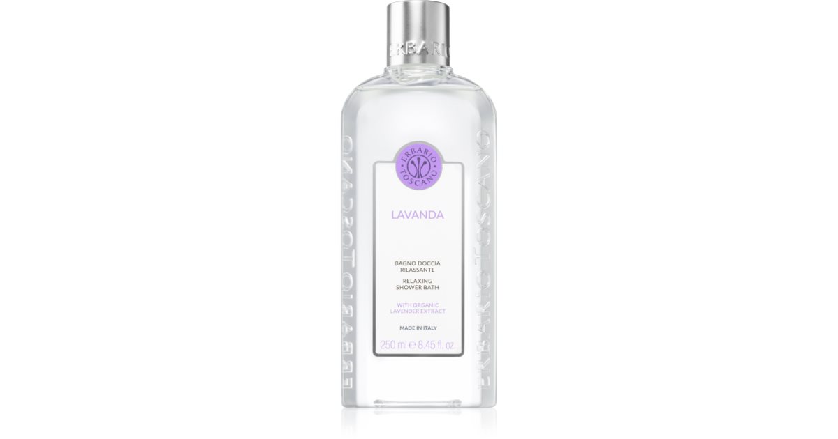 Erbario Toscano Lavanda gentle shower gel with lavender fragrance ...