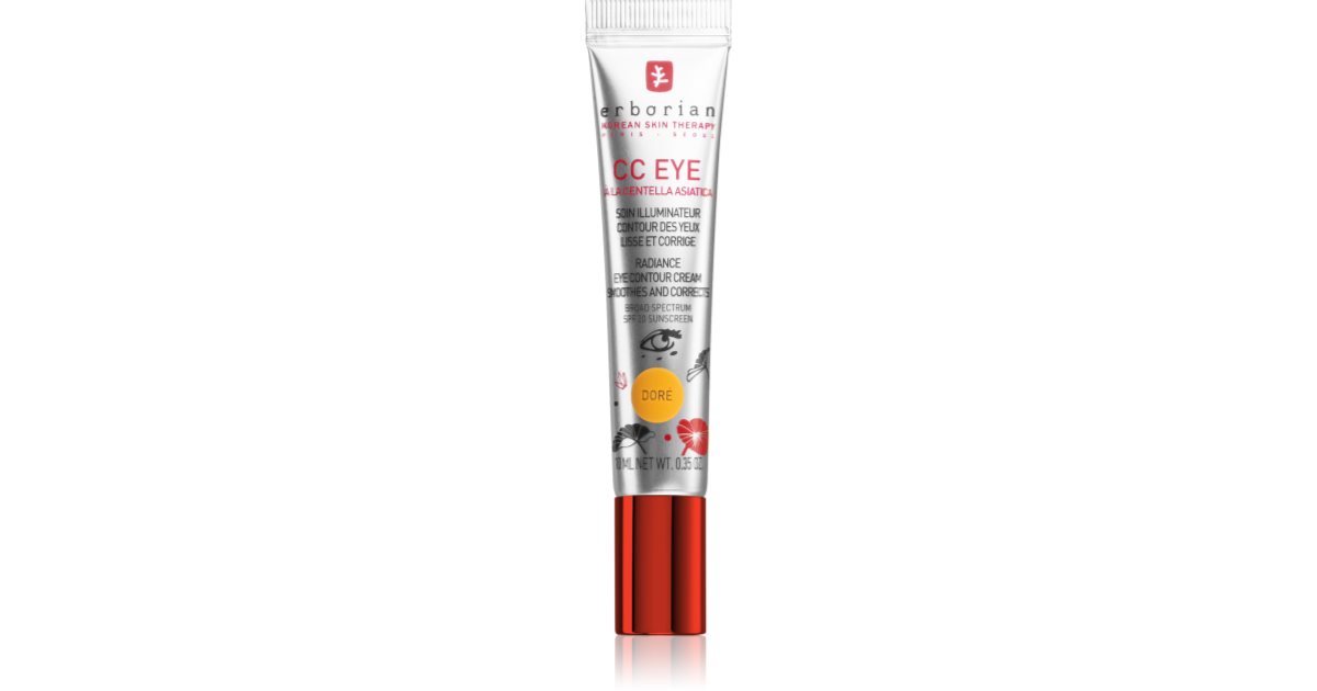 Erborian CC Eye crème teintée lissante contour des yeux SPF 20 | notino.fr