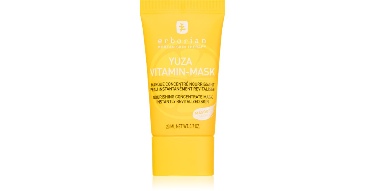 Erborian Yuza Intensely Revitalising Face Mask with multivitamin ...