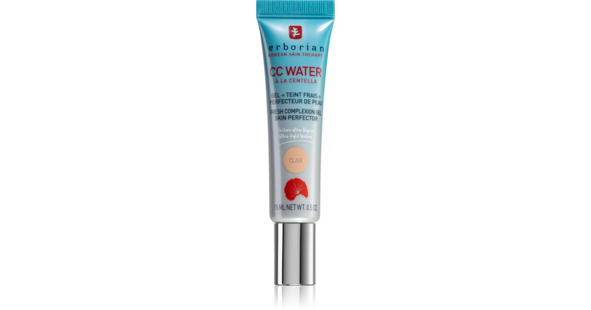 Erborian CC Water leichtes getöntes Fluid kleine Packung