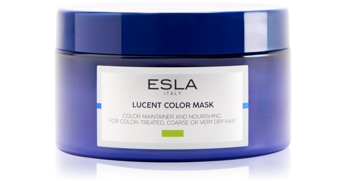 ESLA ITALY Lucent Color mascarilla nutritiva para mantener el brillo ...