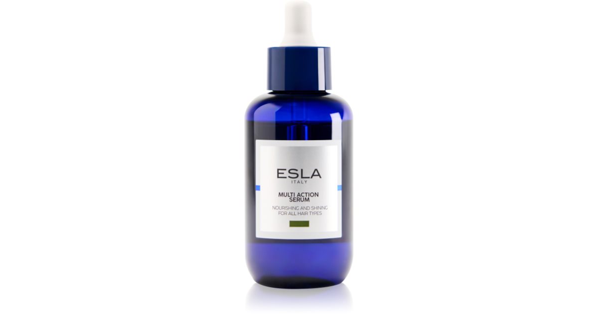 ESLA ITALY Multi Action Serum tratamiento multiusos para cabello para ...