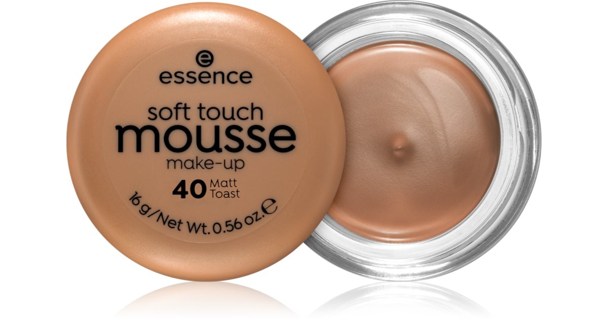 essence Soft Touch matující pěnový make-up | notino.cz